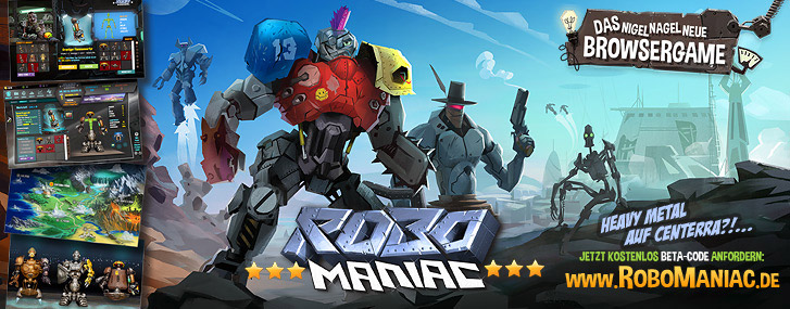 RoboManiac - The free online Robot game robo.nitrodome.com